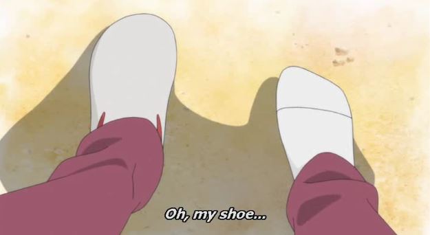 If I Had a Shoe To Fling… – Empath Meets Anime
